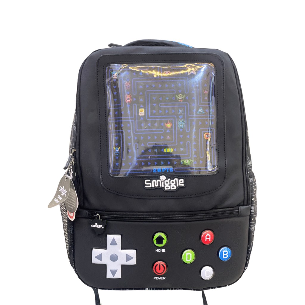 Smiggle Game Console Theme School Backpack (18-Inch) – Boys